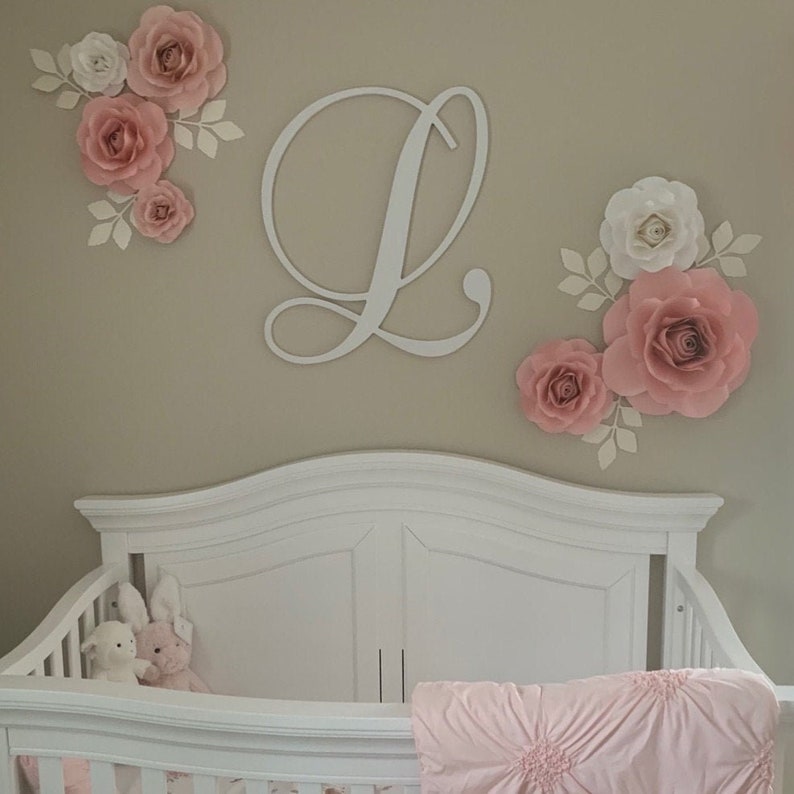 Wooden Script Letters Wall Hanging Nursery Decor Wooden | Etsy