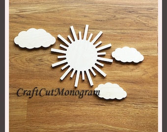Wood Sun Cutout - Etsy