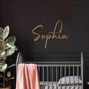 Nursery Name Sign Nursery Decor Wall Hanging Painted - Etsy