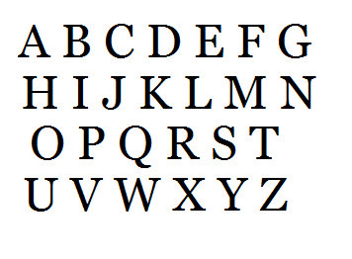 Horseshoe Wall Decor Wooden Monogram Single Letter Initials | Etsy