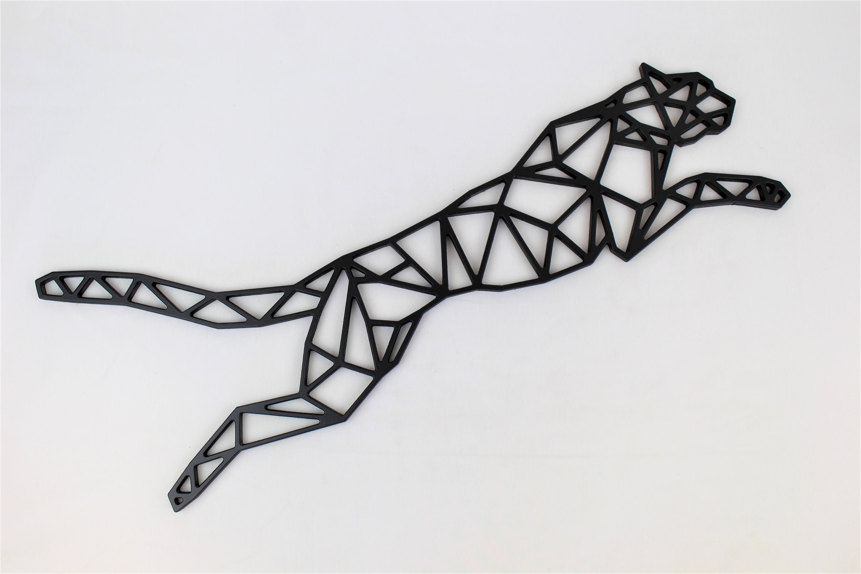 30 or 35 Geometric Panther Geometric Wall Art | Etsy