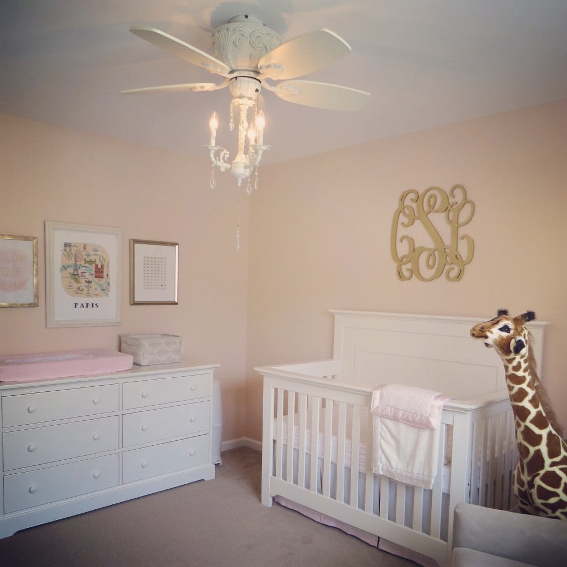 Large Gold Wood Monogram Wooden Monogram Wall Hanging - Etsy