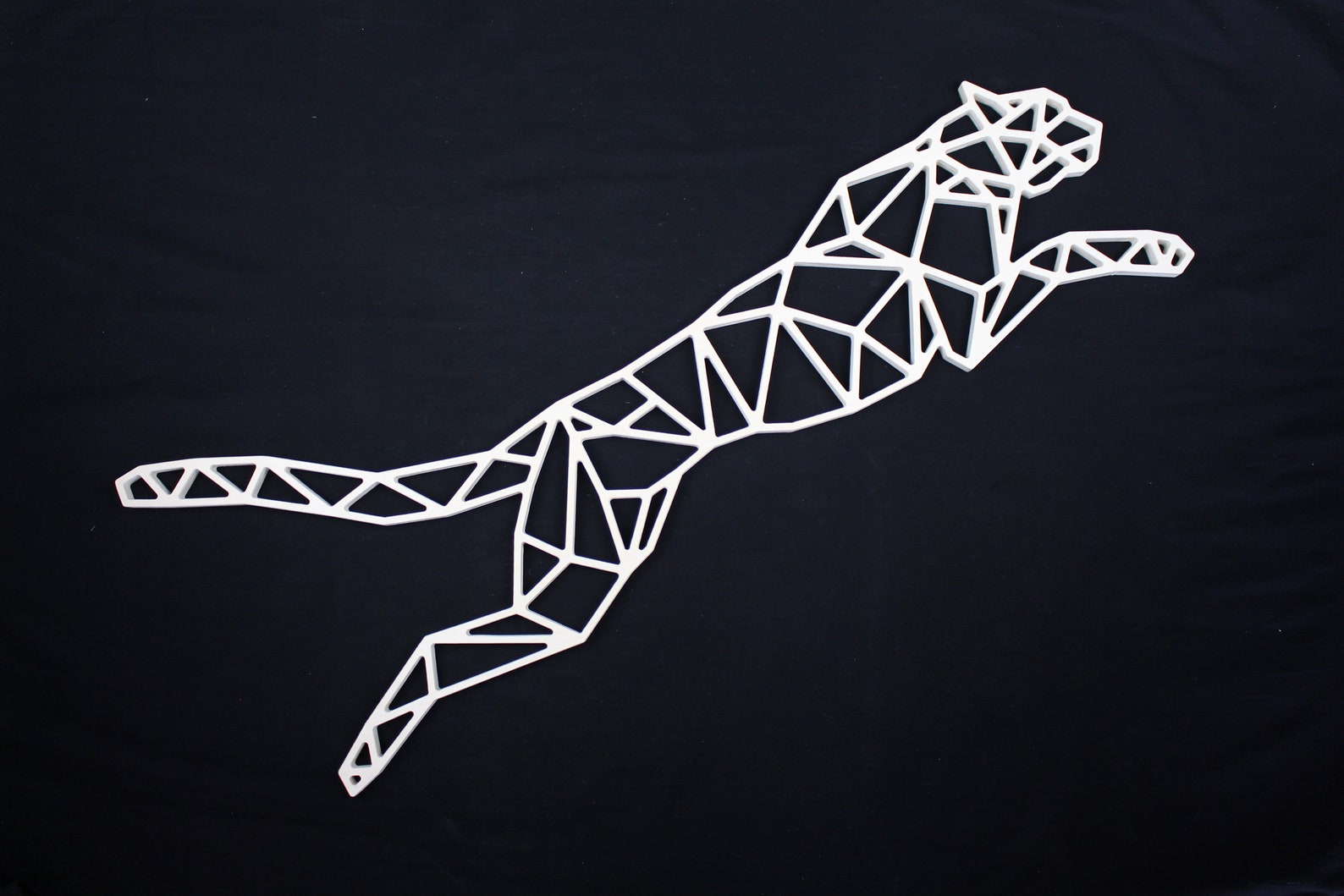 30 or 35 Geometric Panther Geometric Wall Art | Etsy