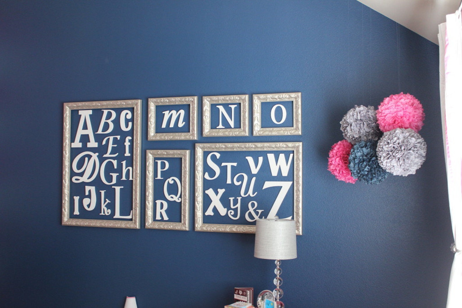 Wooden Alphabet Letters Nursery Decor Wooden Alphabet Wall - Etsy