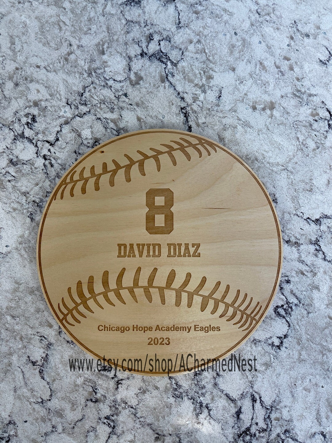 Custom Wood Baseball Plaques Engraved - Coach's Baseball/softball ...