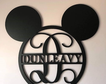 Disney Style Personalized Wall Sign - Etsy