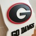 Georgia Go Dawgs Wall Decor Wooden Word Sign Georgia UGA Wreath - Etsy