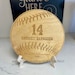 Wood Baseball Plaques Engraved - Coach's Baseball/softball Plaque ...