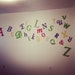 Wooden Alphabet Letters Nursery Decor Wooden Alphabet Wall - Etsy