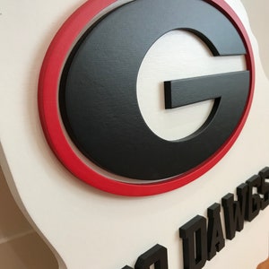 Georgia Go Dawgs Wall Decor Wooden Word Sign Georgia UGA Wreath - Etsy