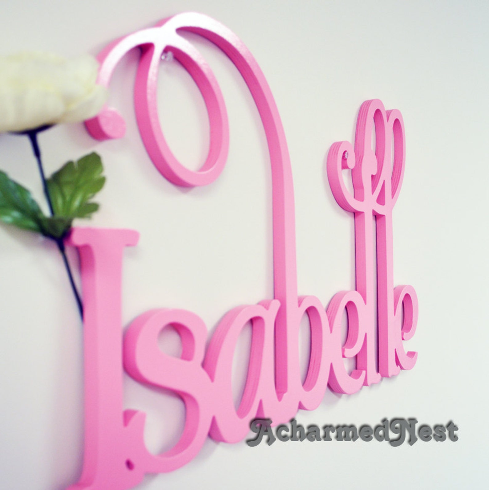 Wooden Name Sign Wooden Name Letters Nursery Decor Nursery - Etsy