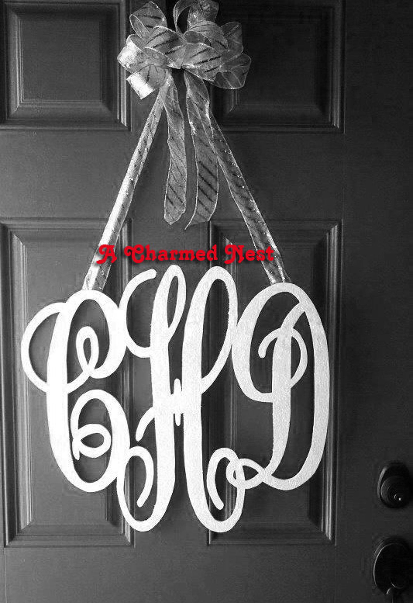 Wooden Monogram Letters Cutout. Great for Weddings Birthdays - Etsy