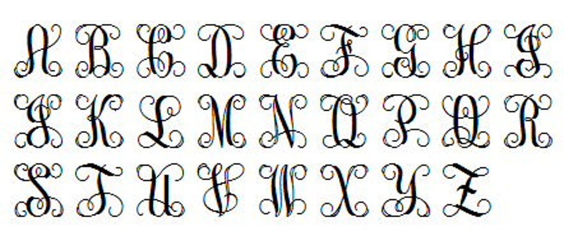 CIRCLE BORDER Wooden Monogram Letters, Wall Hanging, Dorm Room Decor ...