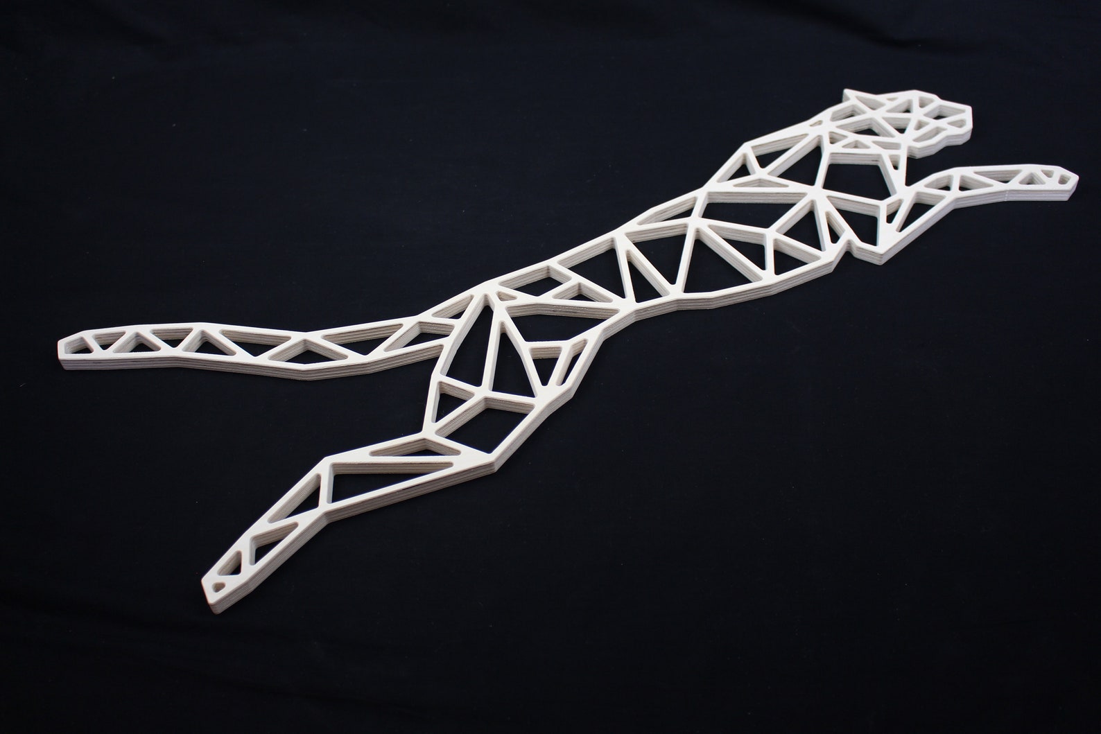 30 or 35 Geometric Panther Geometric Wall Art - Etsy