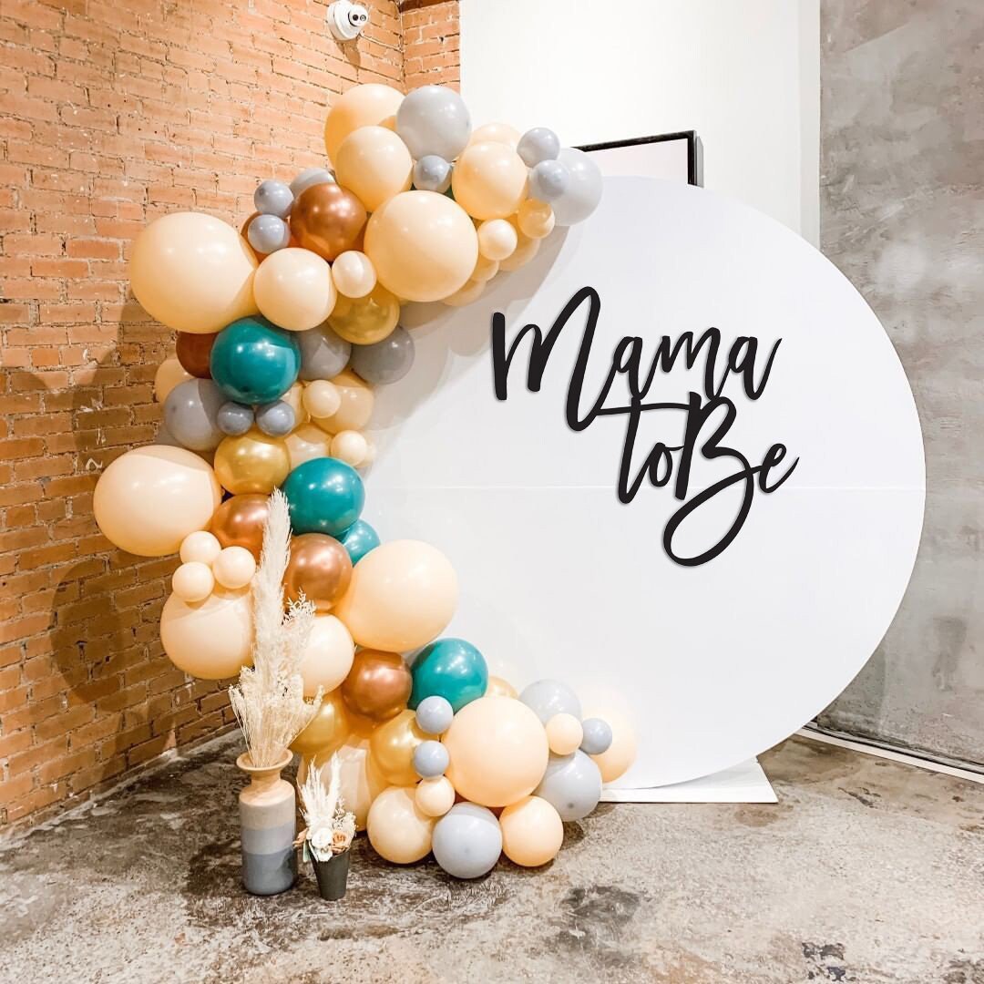 Mama to Be Baby Shower Sign Decoration - Large Custom Name Sign ...