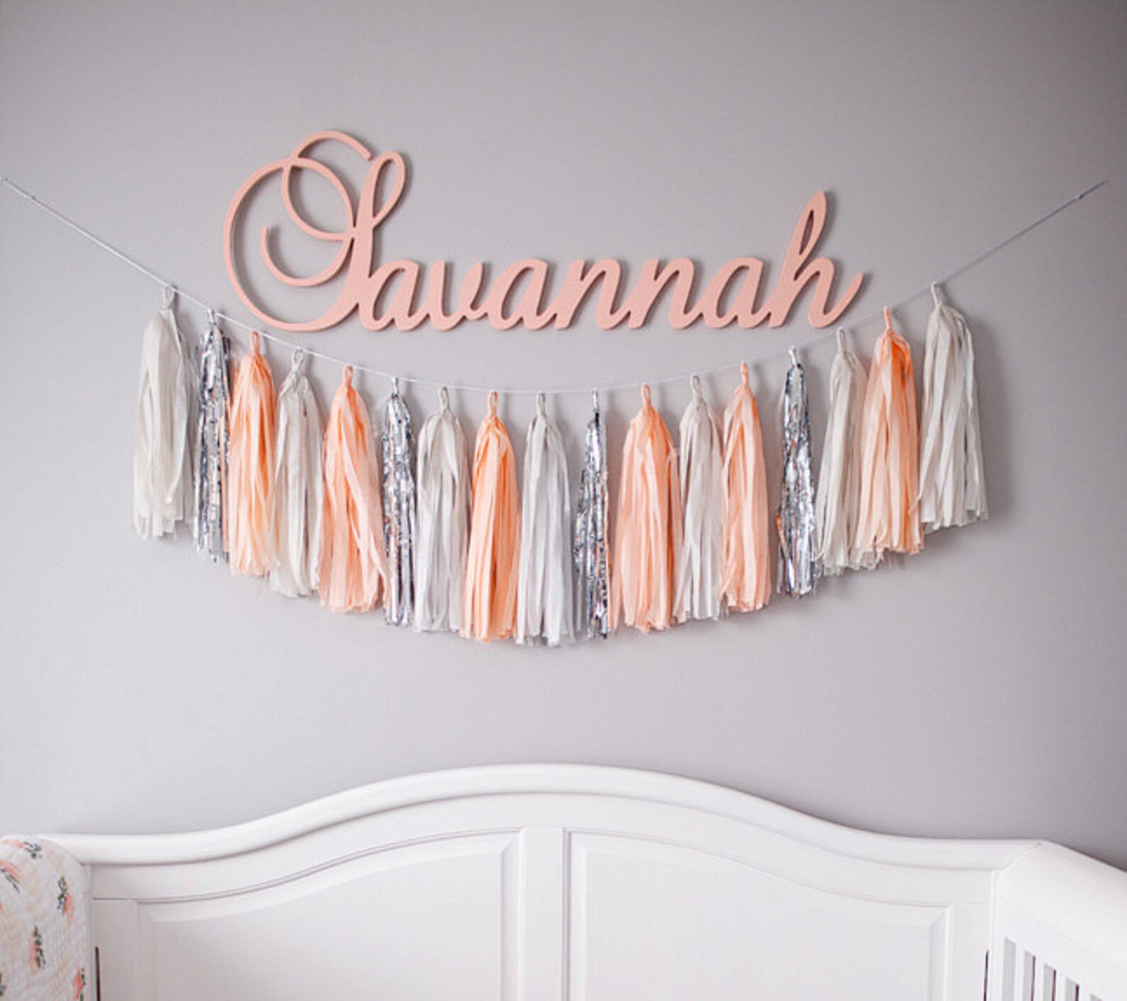 Custom Wooden Name Sign Nursery Decor Letters for Nursery | Etsy