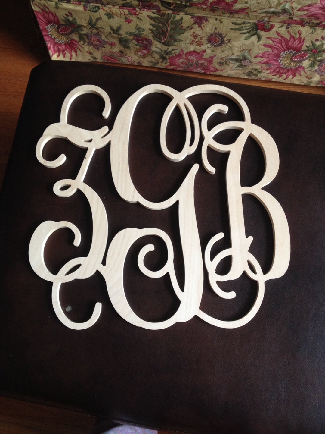 On SALE 20 % Extra Large 24 Wooden Monogram-ready to Paint-monogram ...