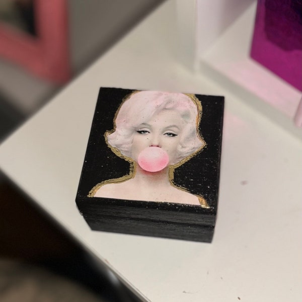 Marilyn Monroe Box - Etsy