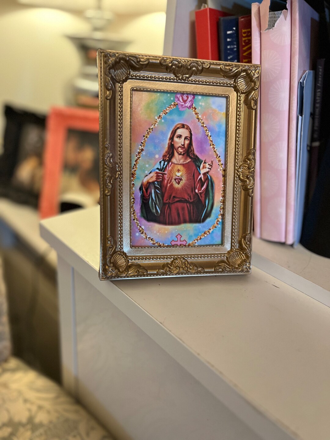 Kitsch Colour Jesus Christ Print 6x4 - Etsy