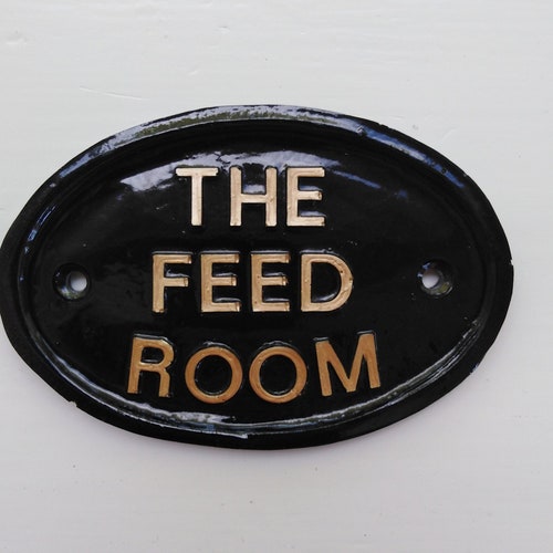 The Tack Room Horse Sign | Etsy