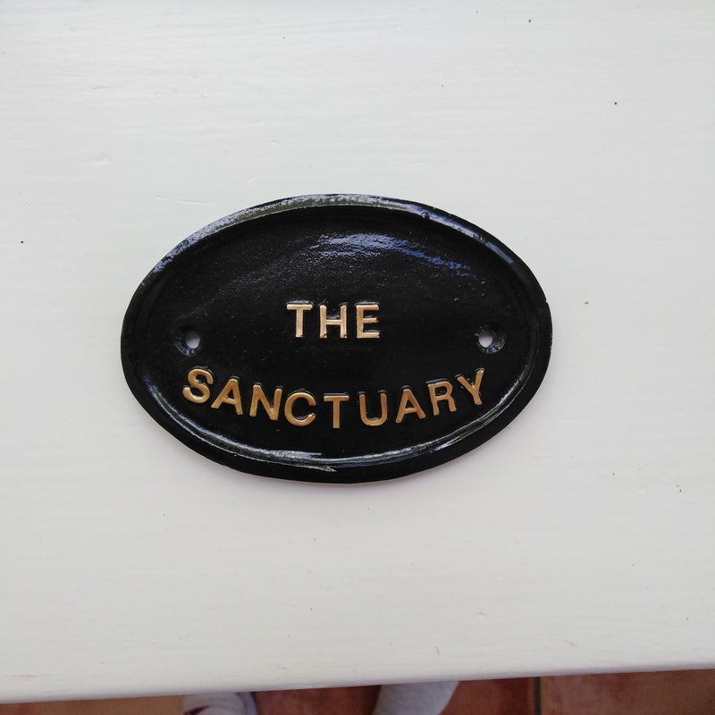 Sanctuary Sign - Etsy