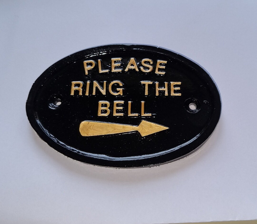 Ring the Bell ,arrow Right , - Etsy