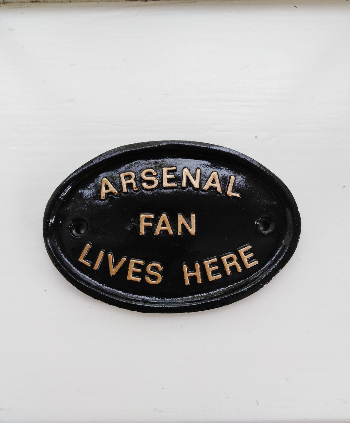 Arsenal Fan Lives Here - Etsy