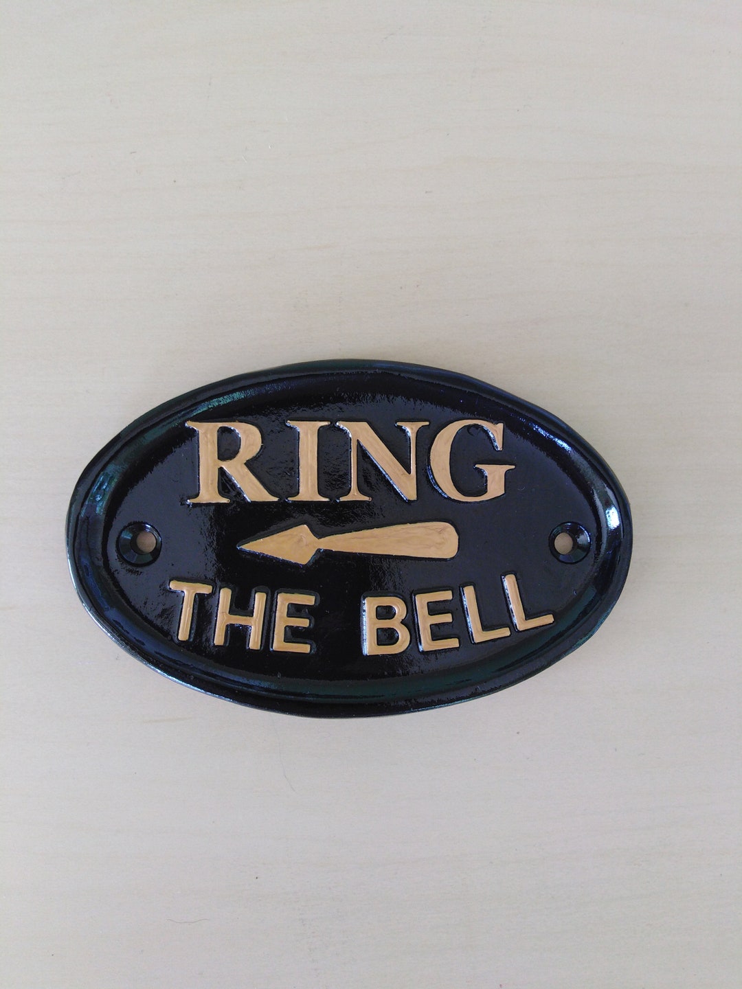RING the Bell, Arrow Left - Etsy