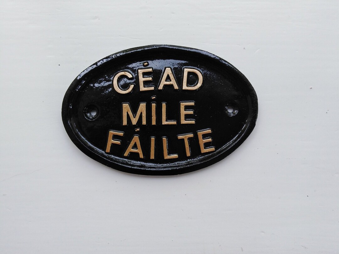Cead Mile Failte, Irish Welcome, Moneygall - Etsy