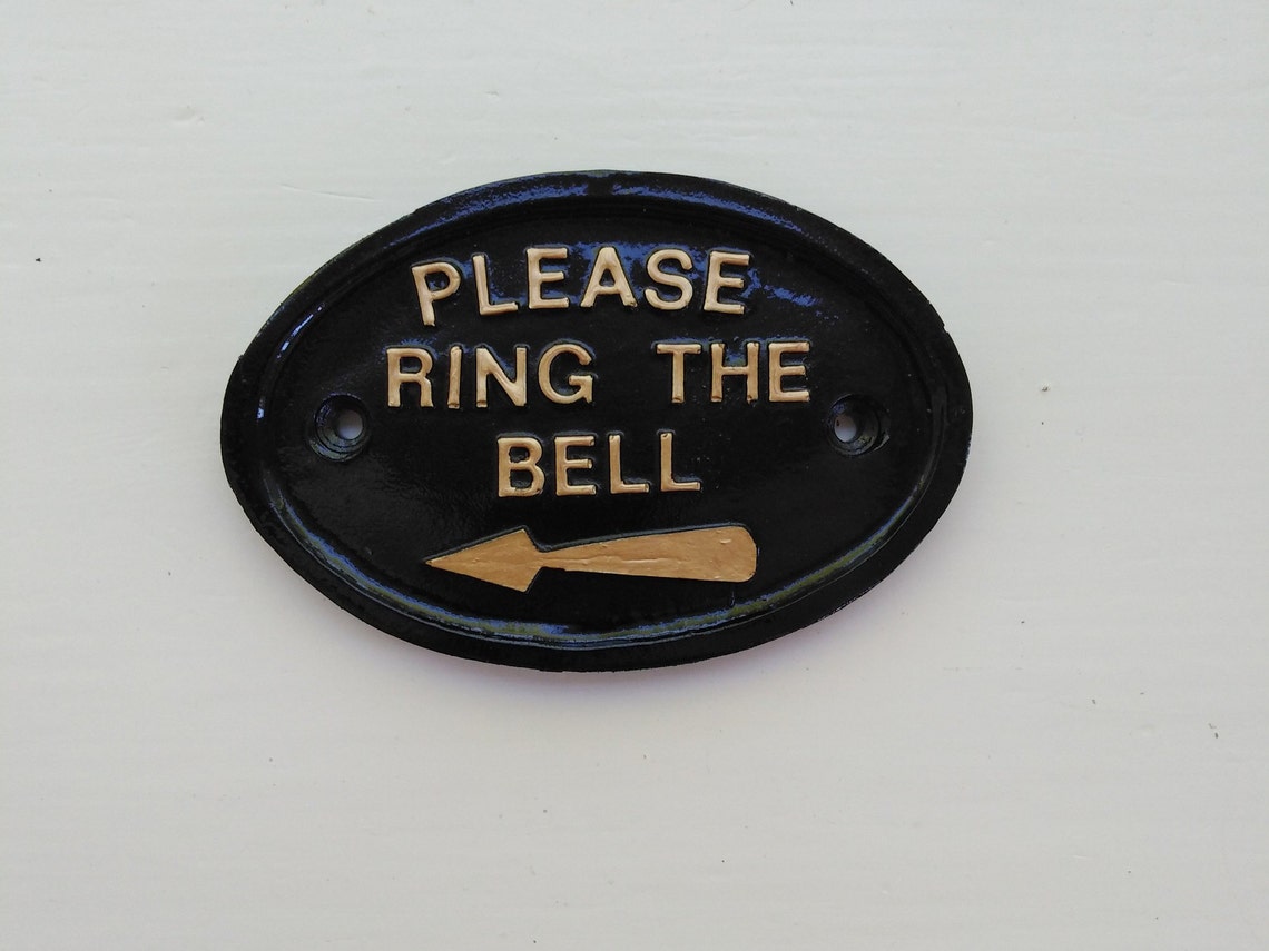 Ring the Bell arrow Left - Etsy
