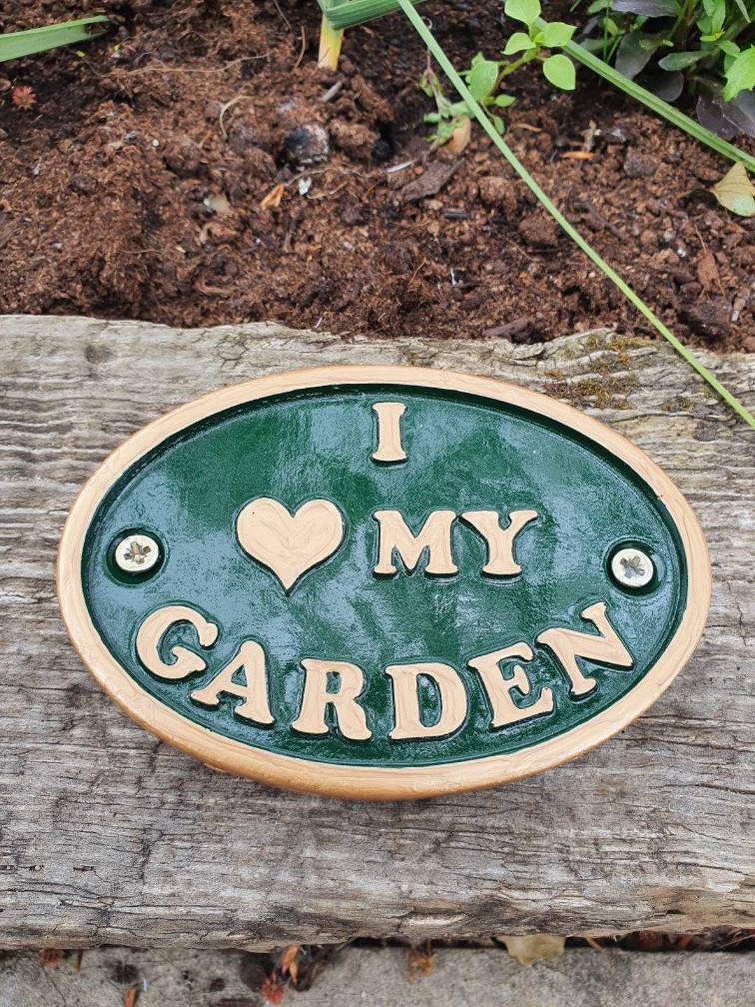 I Love My Garden - Etsy