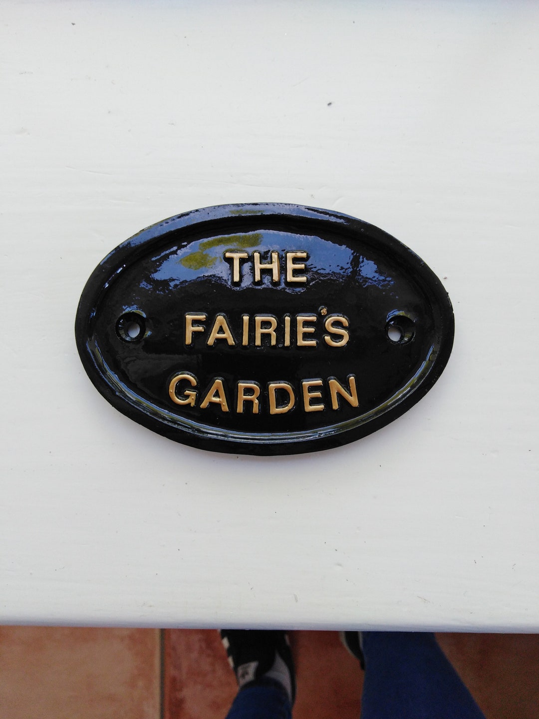 THE FAIRIES GARDEN, Garden Sign, Gate Sign, Kids Sign, Fairies - Etsy