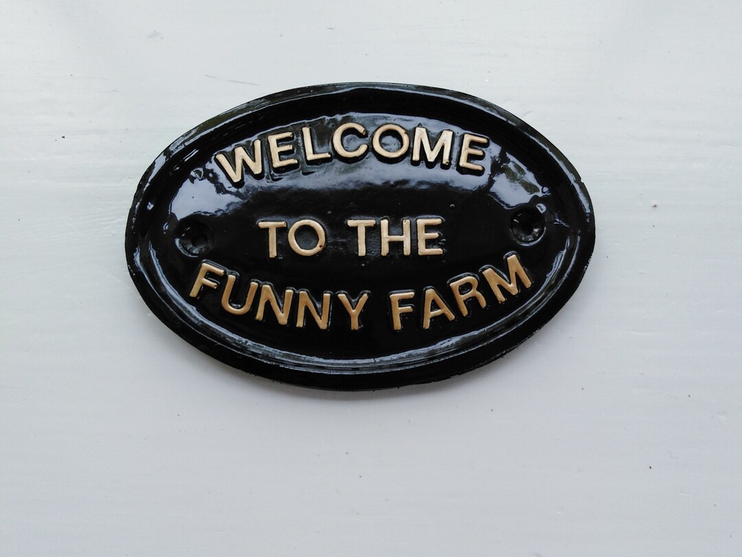 Welcome to the Funny Farm - Etsy