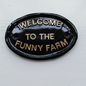 Welcome to the Funny Farm | Etsy