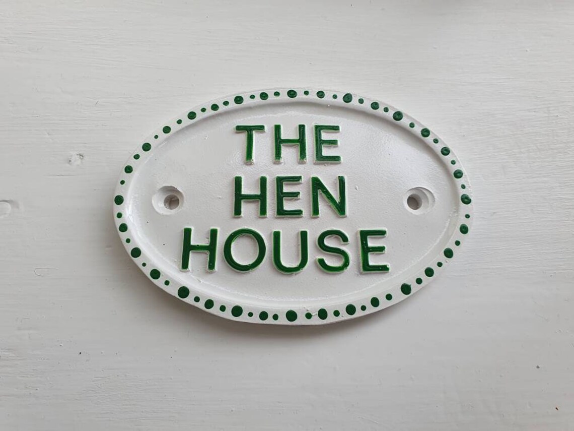 The Hen House house Sign funny Sign hatching Eggspoultry - Etsy