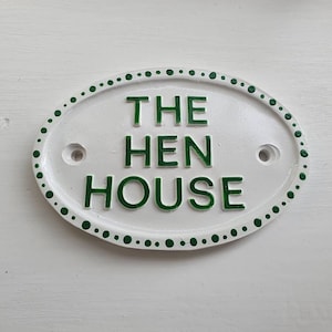 The Hen House house Sign funny Sign hatching Eggspoultry | Etsy