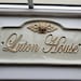 House Name Plaque (script Style) Ivory Bisque - Etsy