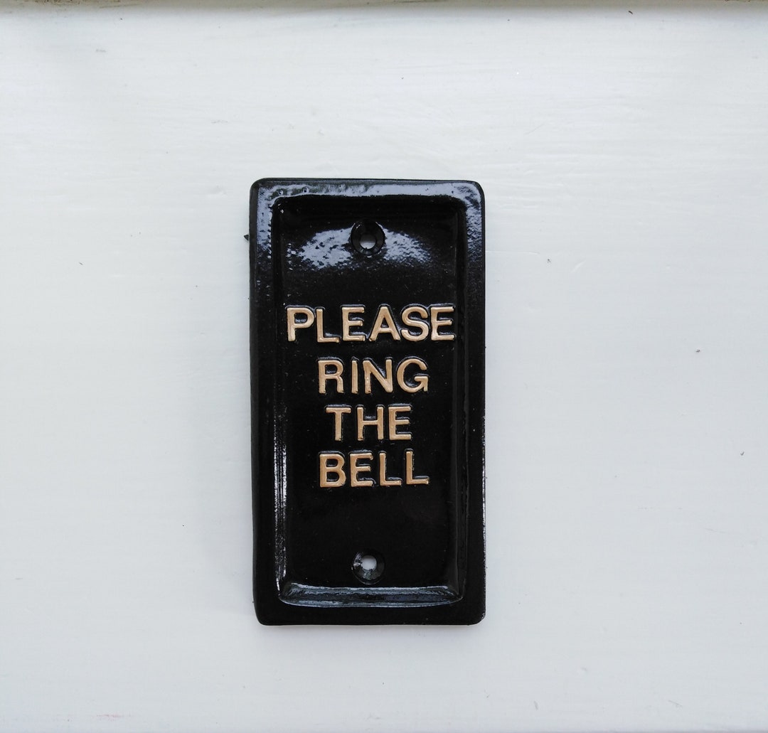 Please Ring the Bell - Etsy