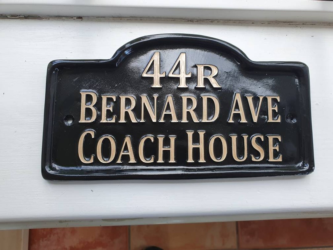 House Address/number - Personalised (large) - Etsy