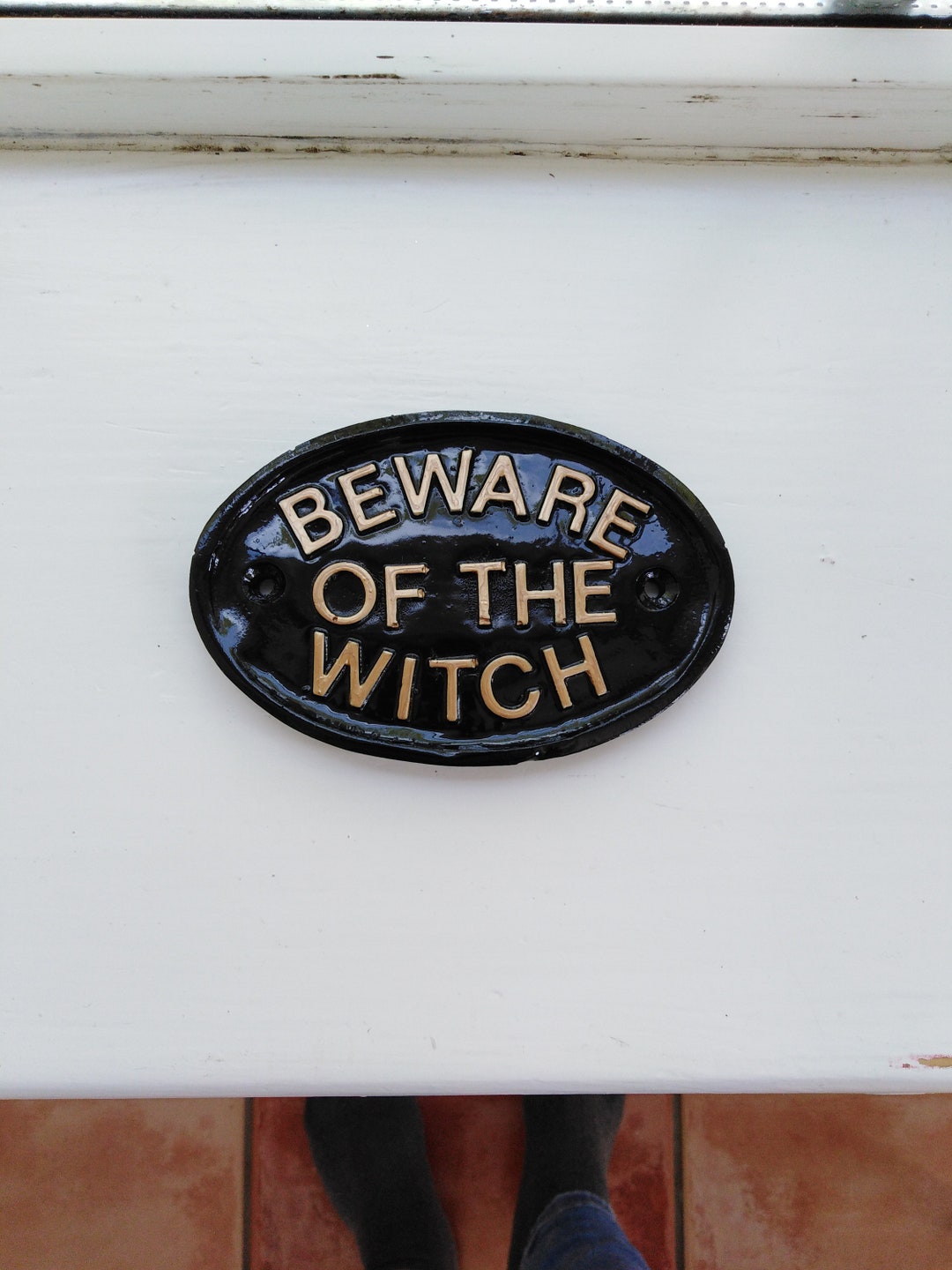 Beware of the Witch, Funny Sign, Coven, Halloween - Etsy