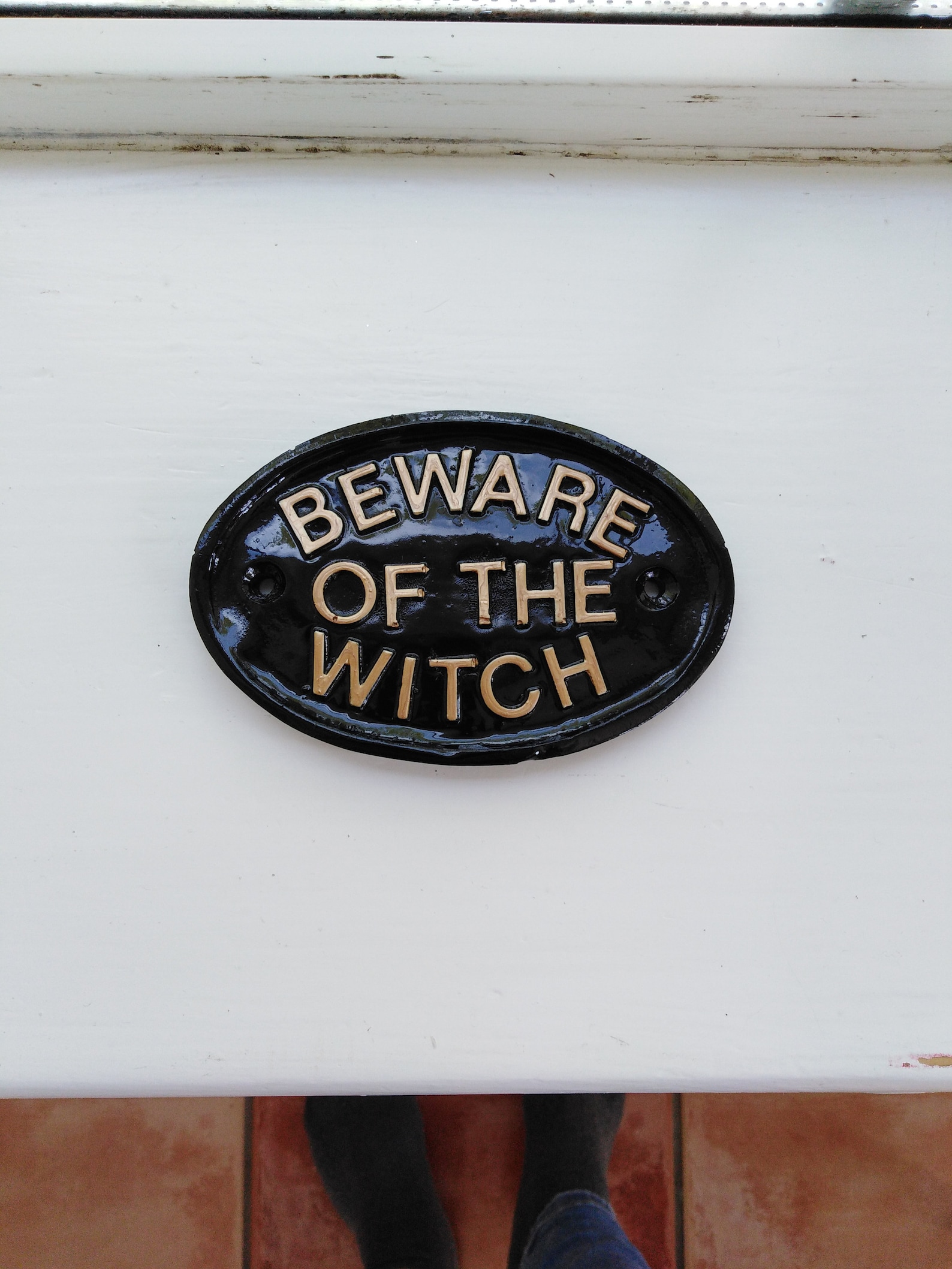 Beware of the Witch, Funny Sign, Coven, Halloween - Etsy