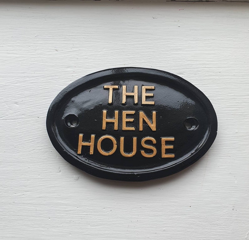 The Hen House house Sign funny Sign hatching Eggspoultry - Etsy