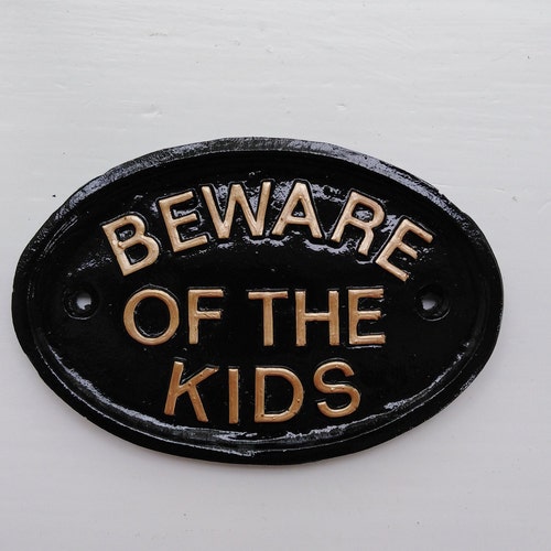 Beware of the Parrot Sign - Etsy