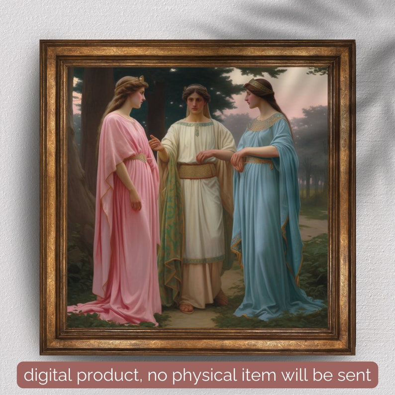 PRINTABLE Pre-raphaelite TRANS People Download Print Queer Art Spirit ...