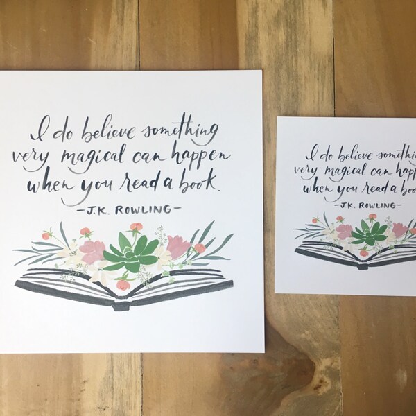 Jk Rowling Quote - Etsy