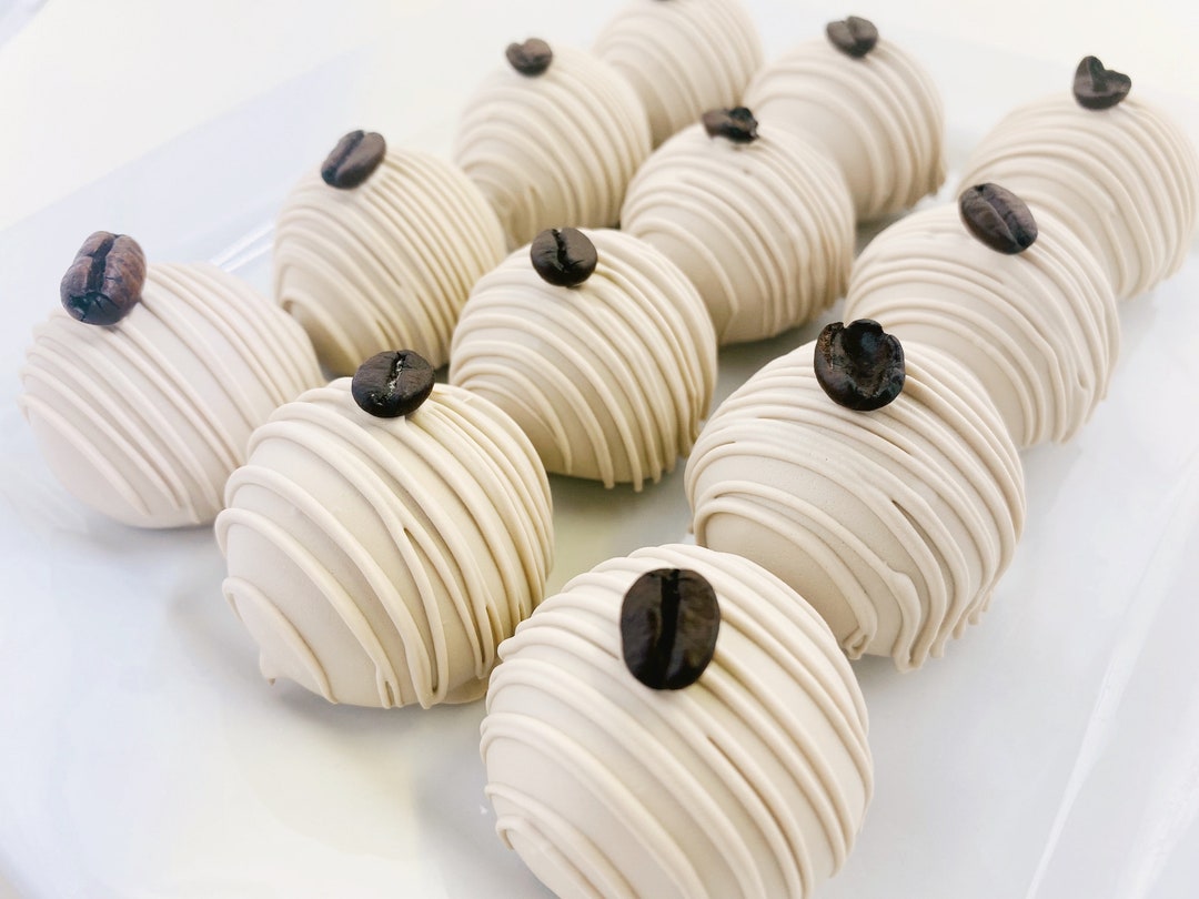 Mocha Cake Truffles, Cake Bon Bons, Cake Pops, Espresso, Latte, Coffee ...