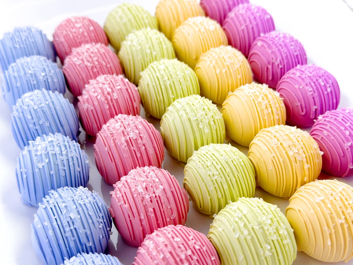 Sparkling Cake Truffles, Cake Bon Bons, Cake Pops, Cake, Birthday ...