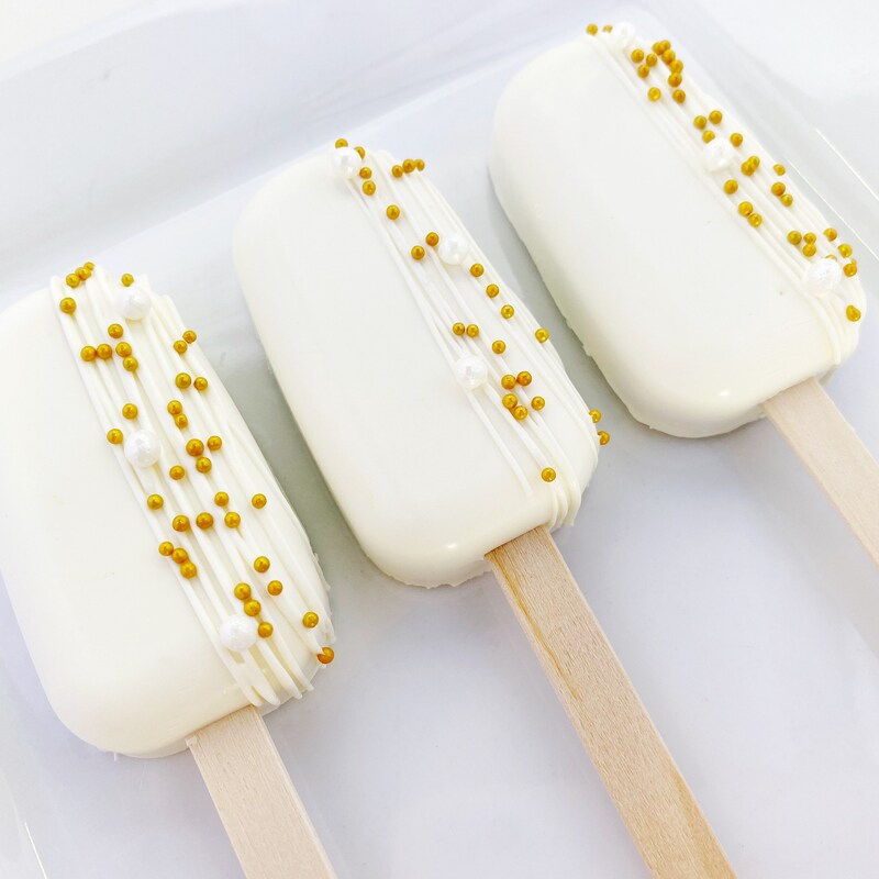 White Cake Pops - Etsy