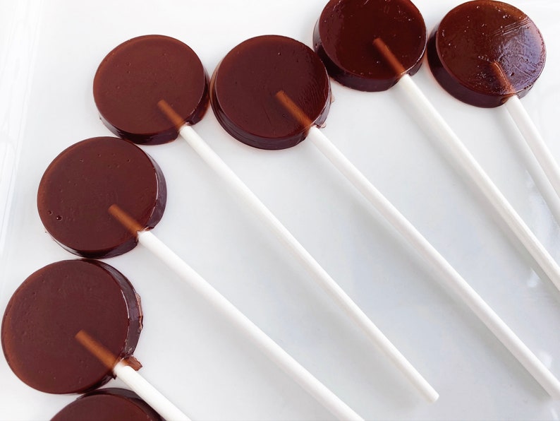 Root Beer Float Hard Candy Lollipops - Etsy