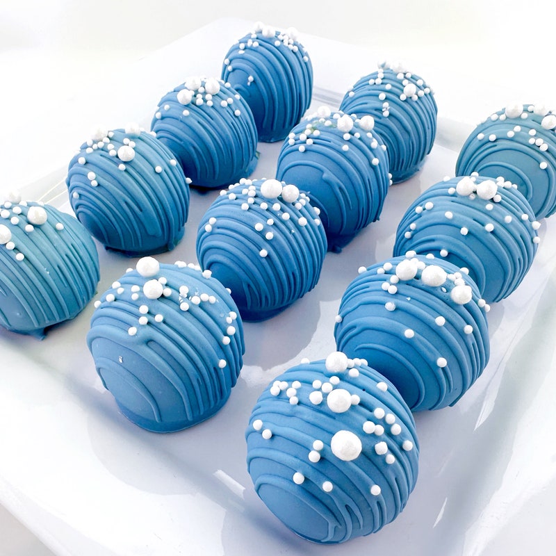 Blue Cake Pops - Etsy